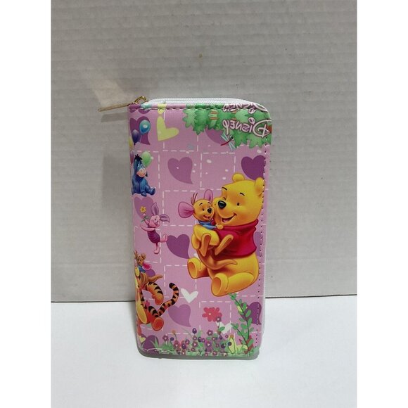 Bags | Winnie The Pooh Friends Zip Wallet Featuring Pooh 75x4 | Poshmark
